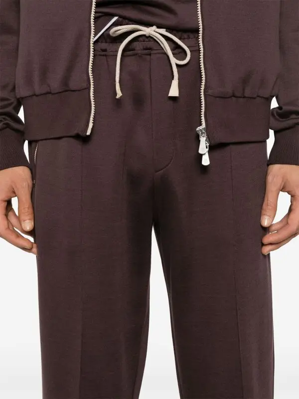 Eleventy Mid-rise Track Trousers