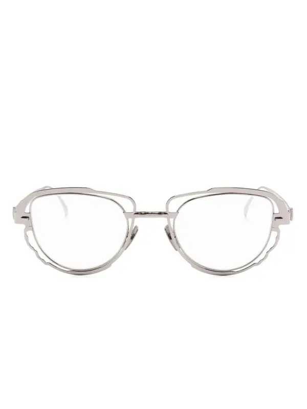 KUBORAUM H02 Eyeglasses - Silver