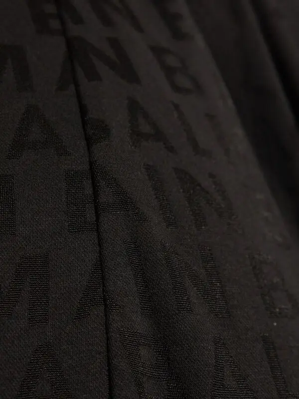 Balmain Logo-jacquard Beach Minidress