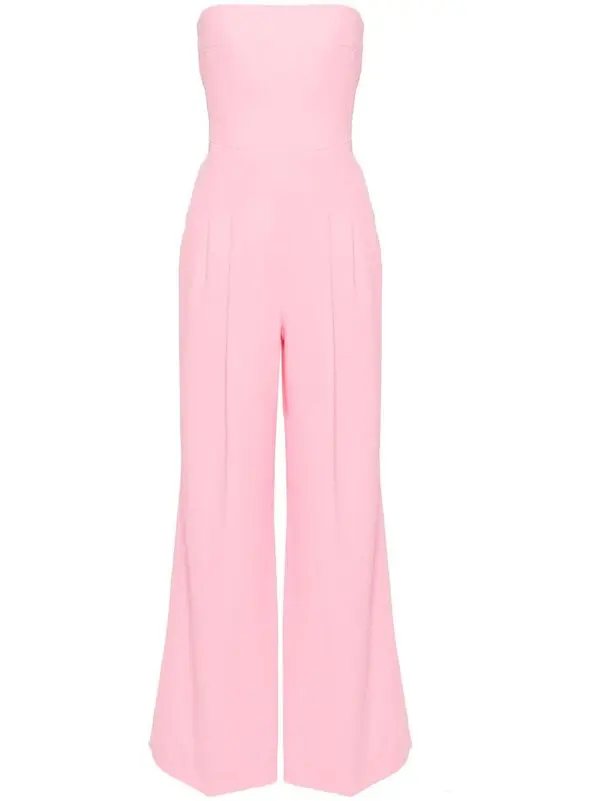 EMILIA WICKSTEAD Marcie Wide-leg Jumpsuit - Pink