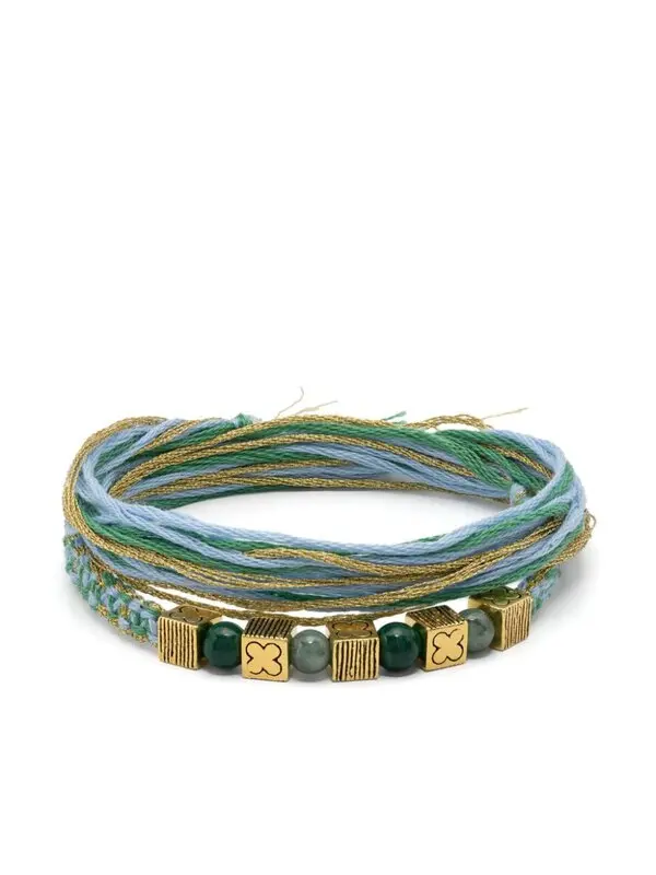 AURÉLIE BIDERMANN Honolulu Braided Bracelet - Gold