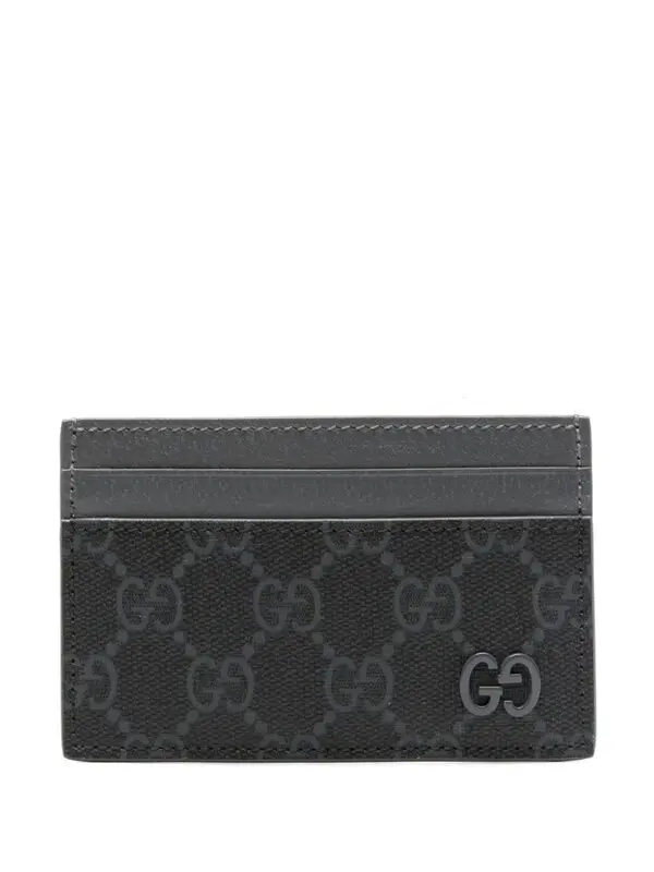 Gucci Gg Supreme Leather Cardholder
