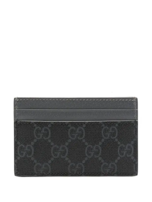Gucci Gg Supreme Leather Cardholder