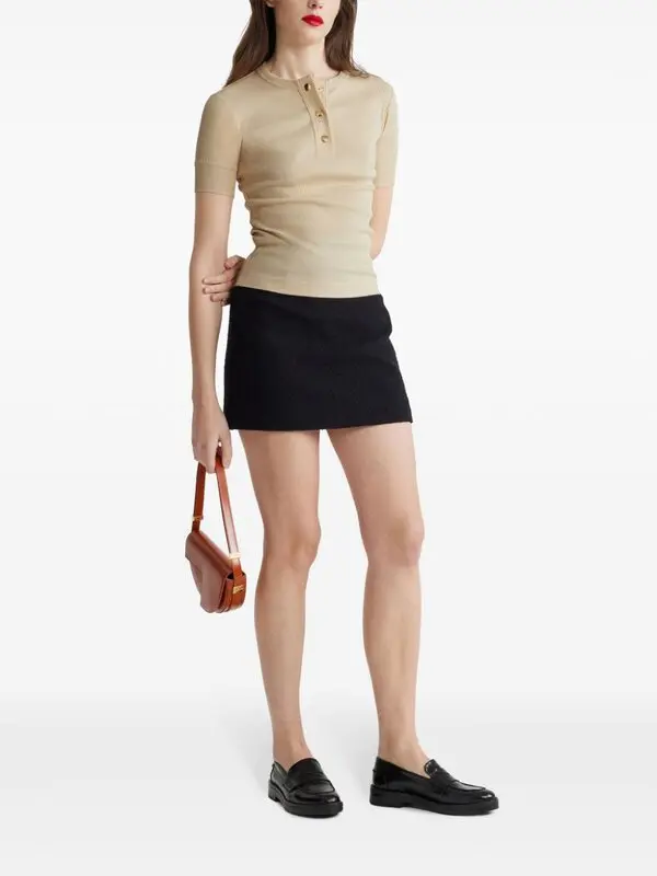 PATOU Tweed Mini Skirt