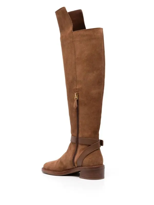 Bally Eloire Suede Long Boots