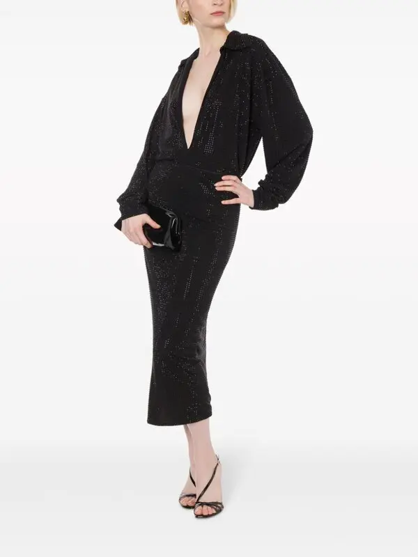 Philosophy Di Lorenzo Serafini Rhinestoned Blouse