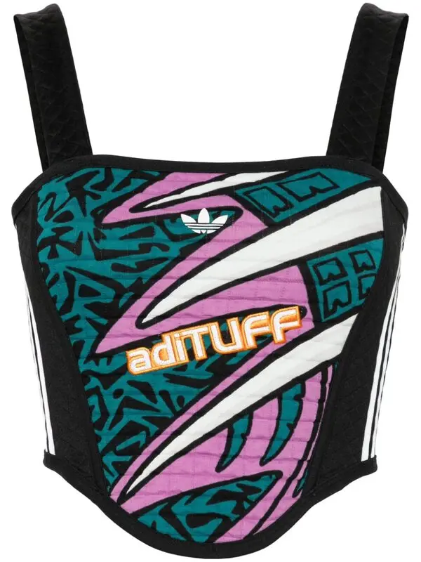 Adidas Cropped Corset Top