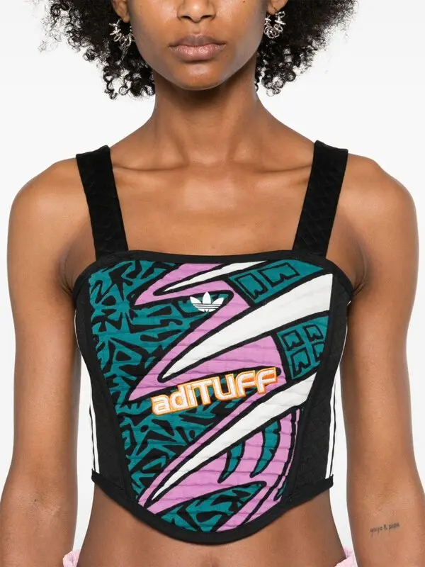 Adidas Cropped Corset Top