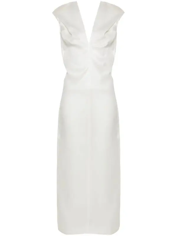 Khaite The Ima Silk Dress