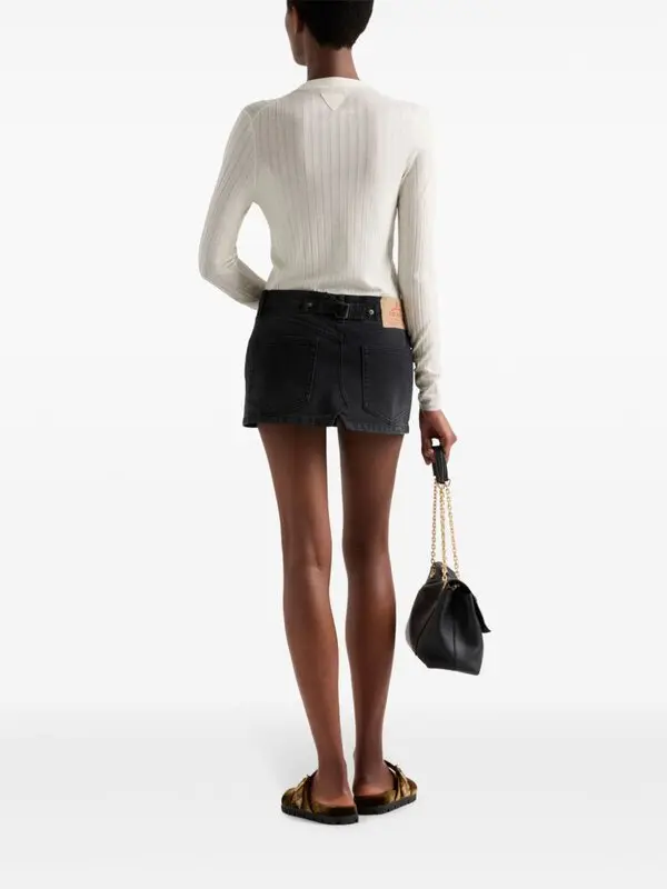 Prada Low-rise Mini Skirt