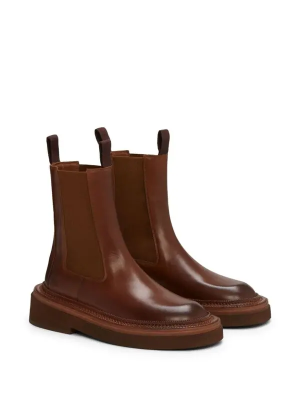 Marsèll Leather Ankle Boots