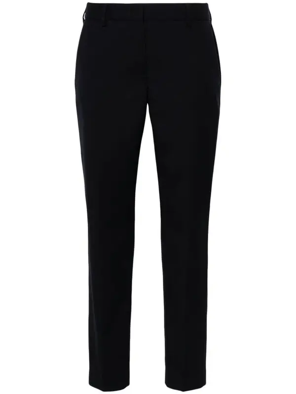 Paul Smith Pressed-crease Wool Trousers
