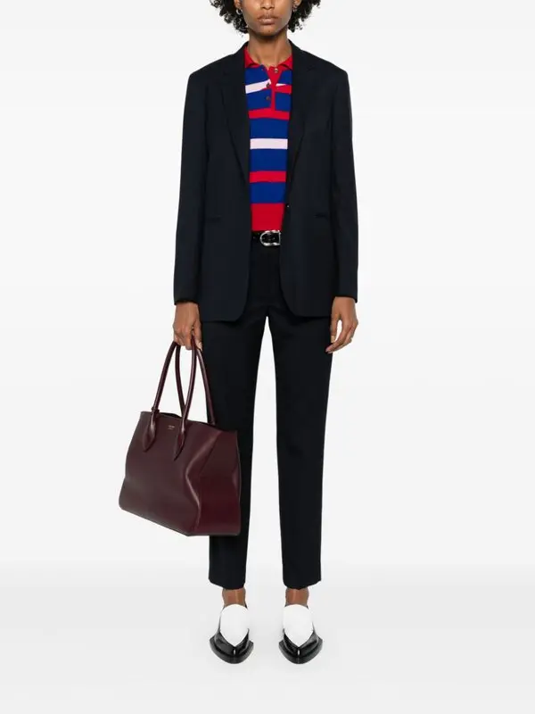 Paul Smith Pressed-crease Wool Trousers