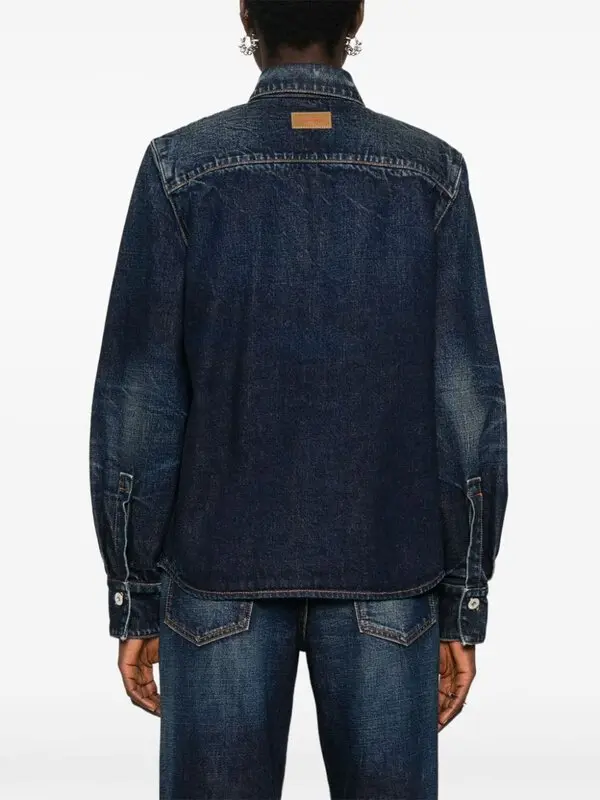 FERRAGAMO Whiskered Denim Shirt