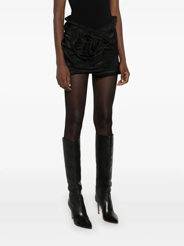 Magda Butrym 3d-rose Mini Skirt