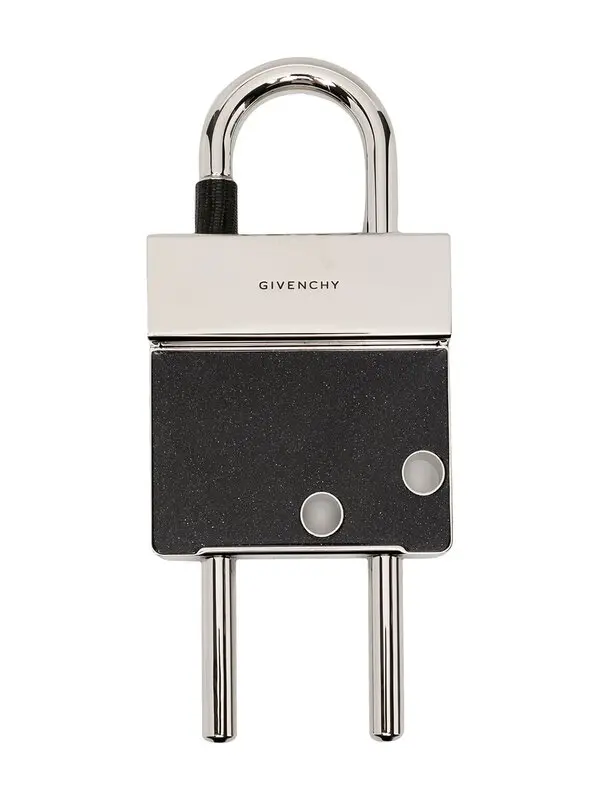 Givenchy Two-tone Brass Padlock - Silver