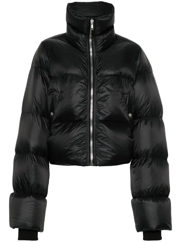 Rick Owens Turtle Padded Jacket - Black
