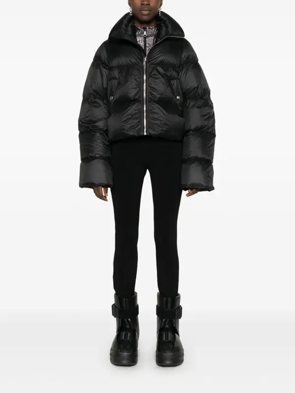 Rick Owens Turtle Padded Jacket - Black