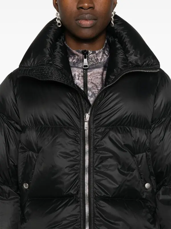 Rick Owens Turtle Padded Jacket - Black