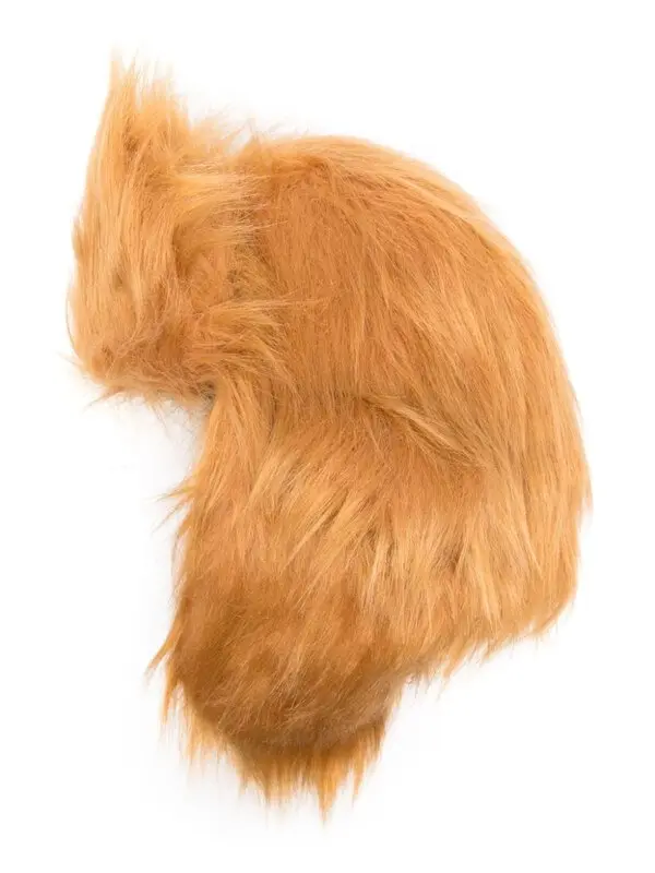 Ruslan Baginskiy Faux-fur Trapper Hat - Orange