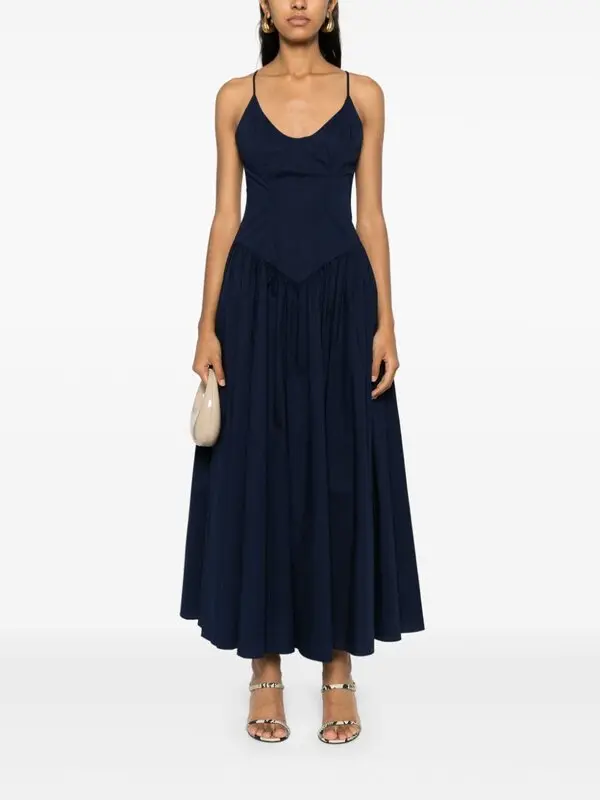 knee length dresses for ladies Maxi Dress Freda Staud