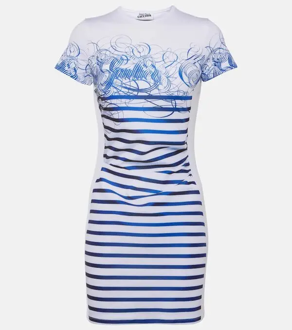 JEAN PAUL GAULTIER Printed Minidress
