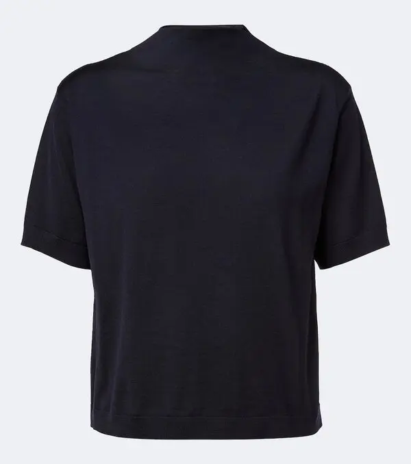 JIL SANDER Wool Sweater - Blue