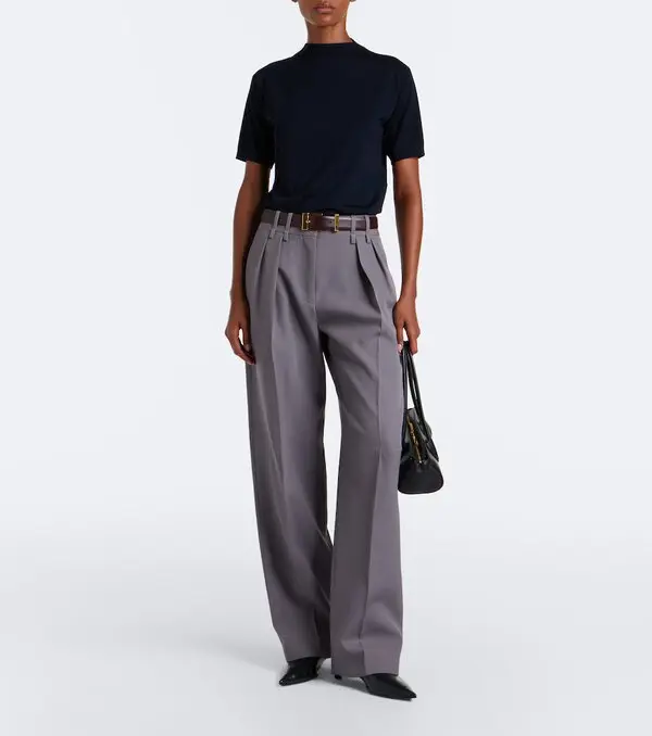 JIL SANDER Wool Sweater - Blue