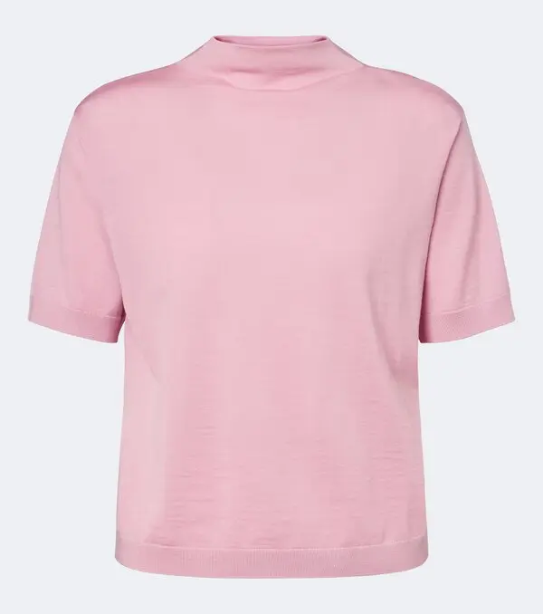 JIL SANDER Wool Sweater - Pink