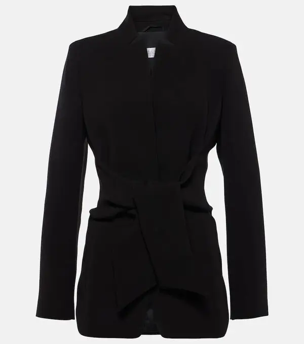 Max Mara Belted Cady Blazer