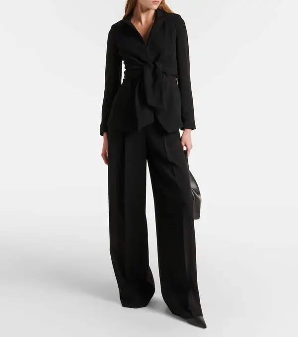 Max Mara Belted Cady Blazer