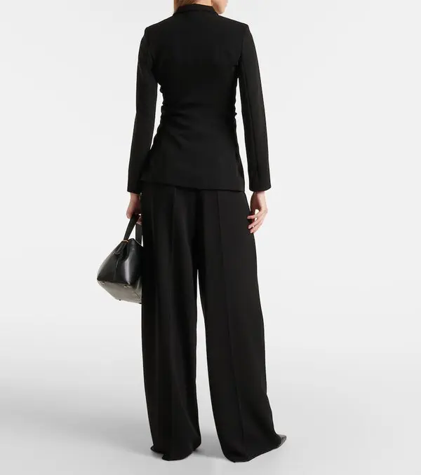 Max Mara Belted Cady Blazer