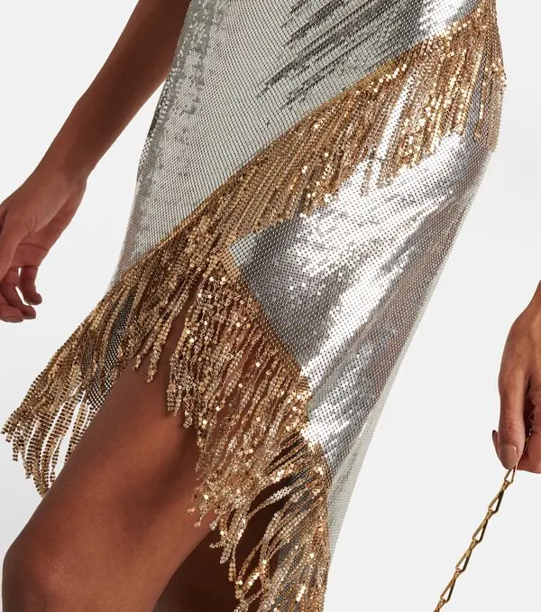 Rabanne Chainmail Midi Skirt