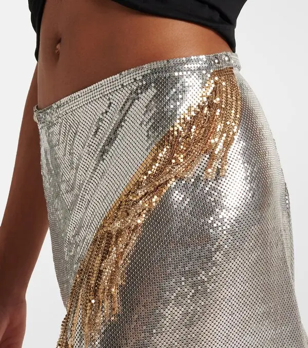 Rabanne Chainmail Midi Skirt