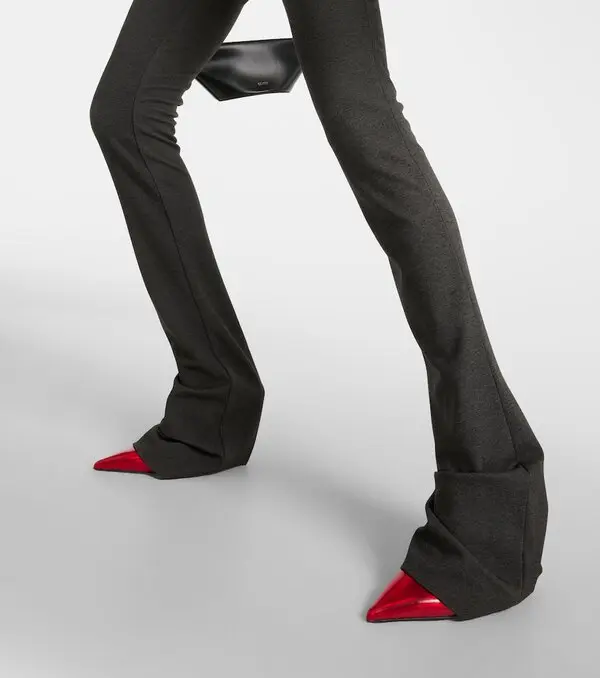 Attico Cutout Flared Pants