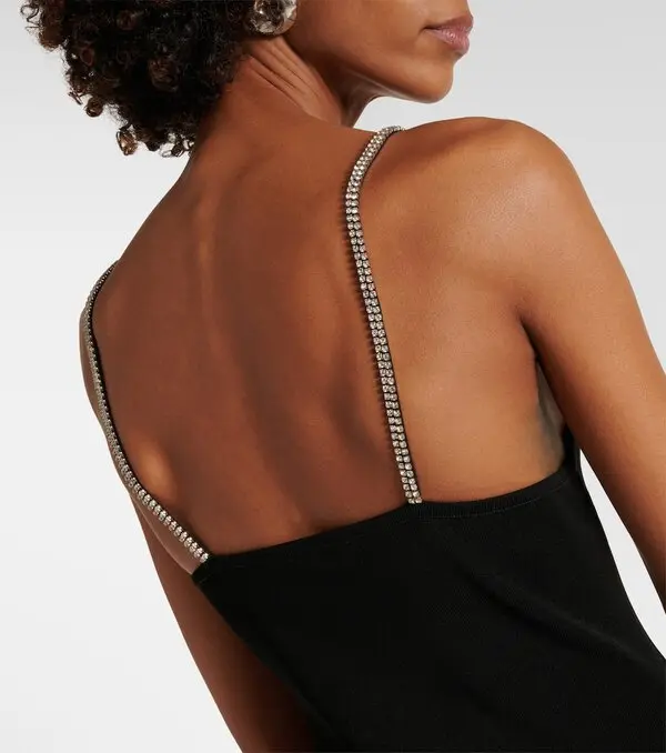 Balmain Crystal-embellished Gown