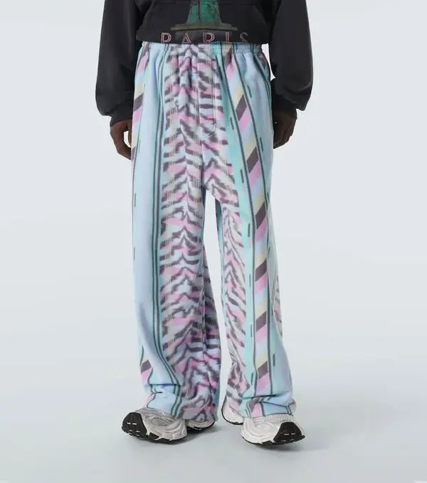 Balenciaga Printed Fleece Sweatpants