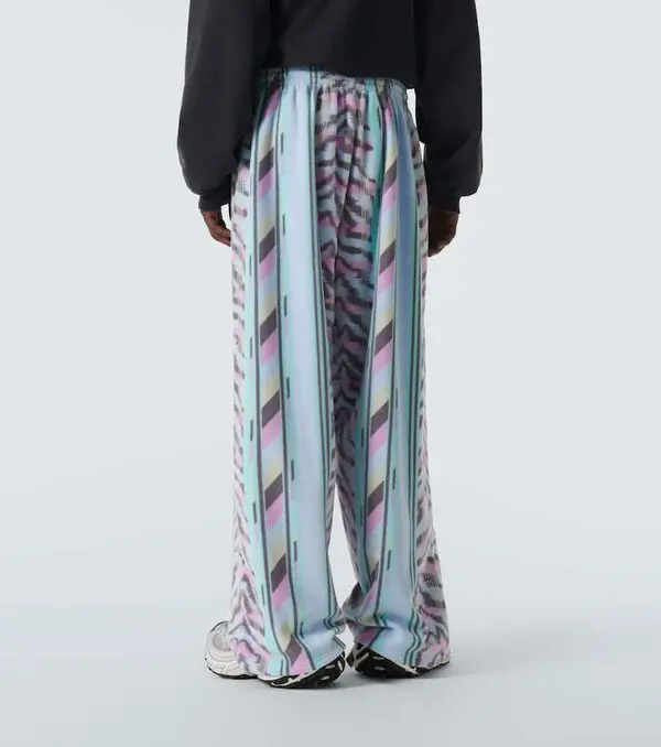 Balenciaga Printed Fleece Sweatpants