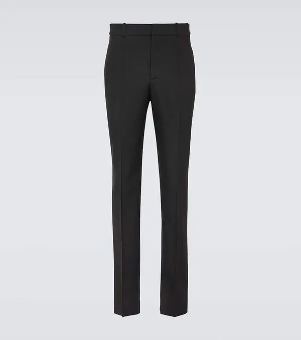 Saint Laurent High-rise Straight Pants