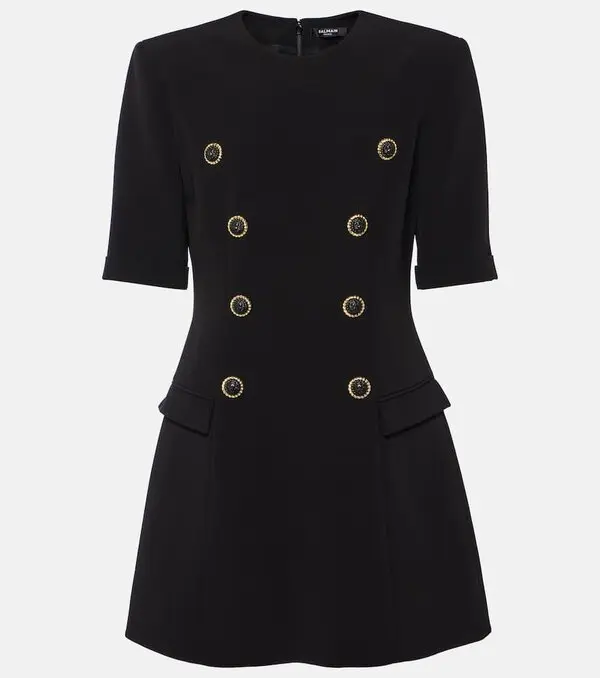 Balmain Crêpe Minidress