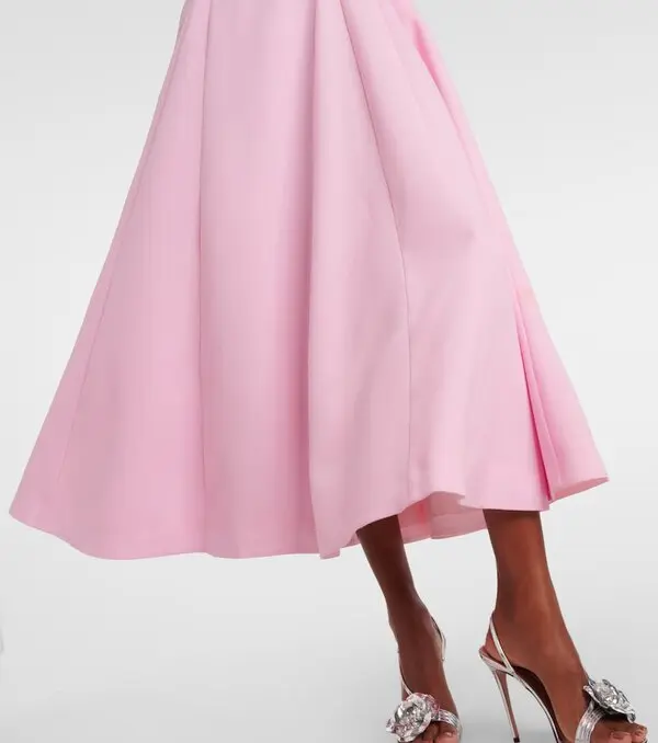 EMILIA WICKSTEAD Georgie Wool Midi Dress