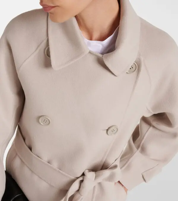 Max Mara Louis Virgin Wool Trench Coat