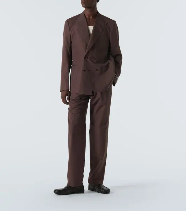 Dolce & Gabbana Cotton And Silk Poplin Blazer