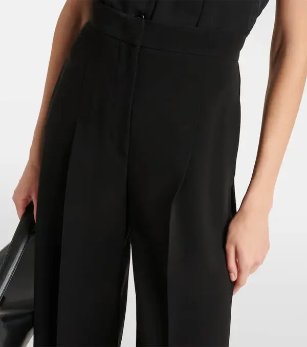 Max Mara Pleated Wide-leg Pants
