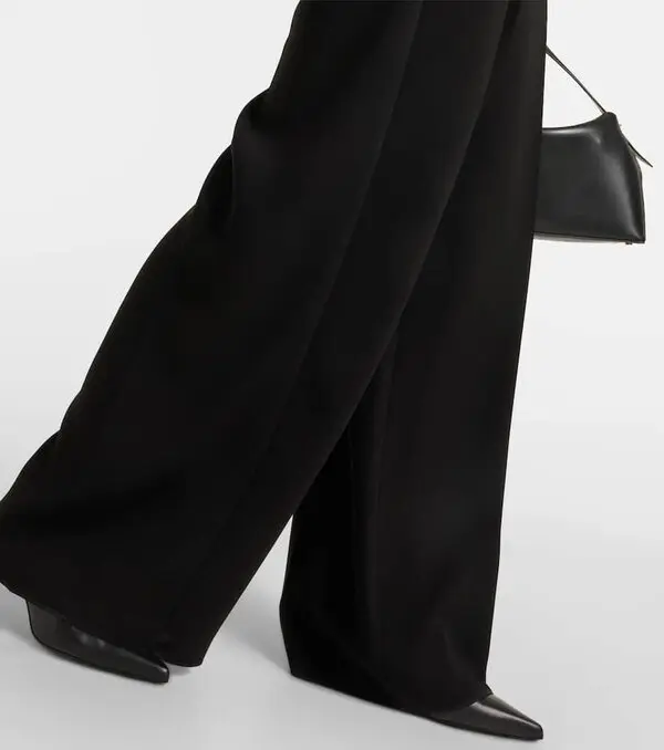 Max Mara Pleated Wide-leg Pants