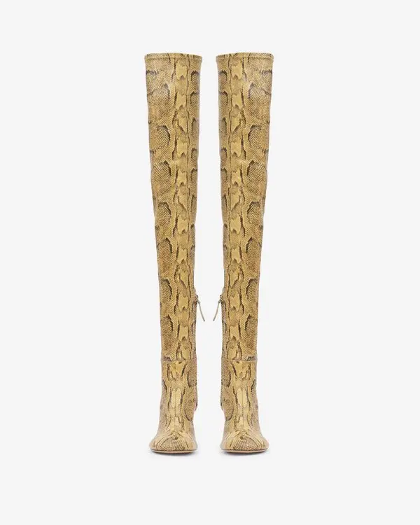 Isabel Marant Lelta High Boots - Natural