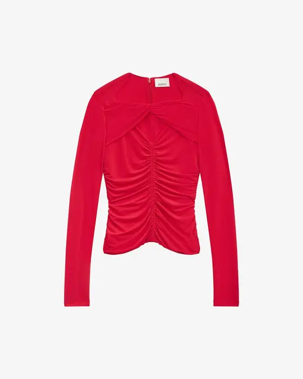 Isabel Marant Vandalia Top - Red