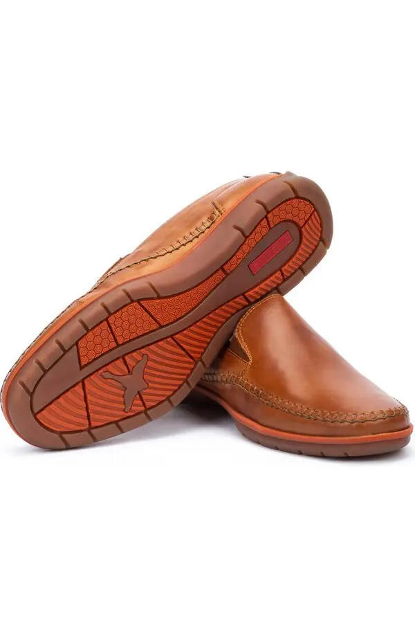 Pikolinos Marbella Leather Driving Shoe - Brandy