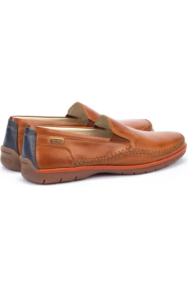 Pikolinos Marbella Leather Driving Shoe - Brandy