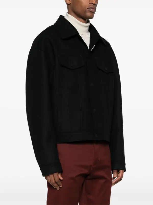 Dsquared2 Oversized-collar Shirt Jacket